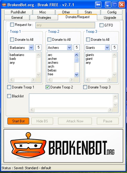 Tutorial Cara Setting BrokenBot Bot Clash Of Clans - RiD's NET