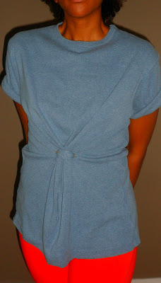 Design Puddle: DIY...Open Back T-Shirt