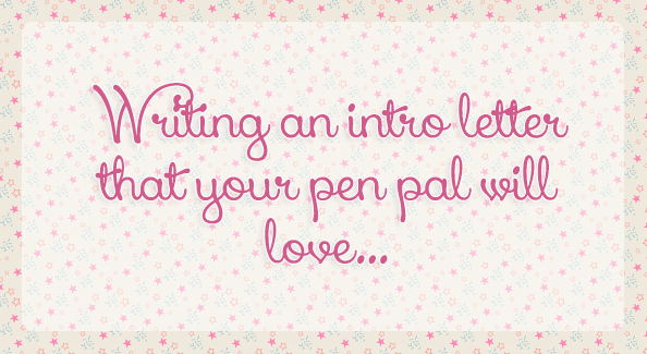 Caroline's Letterbox: How to write a good intro letter?