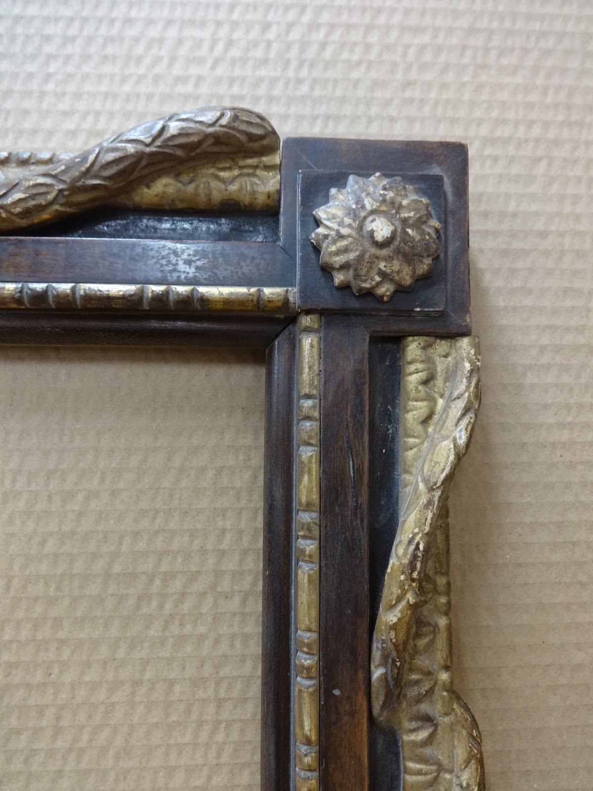 Antique Frame Sale: An 18th Century Carved Aedicular Frame