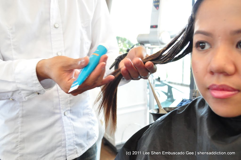 Hair Rebonding and Coloring at Creations Salon - Shen's Addiction