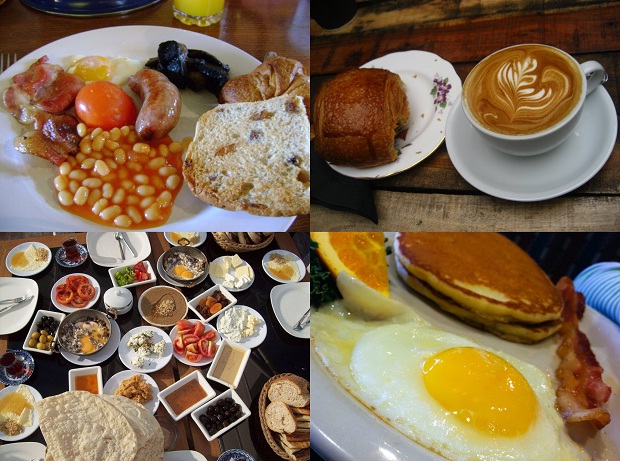 TAKE THING EASY: Breakfast in the different countries of the world