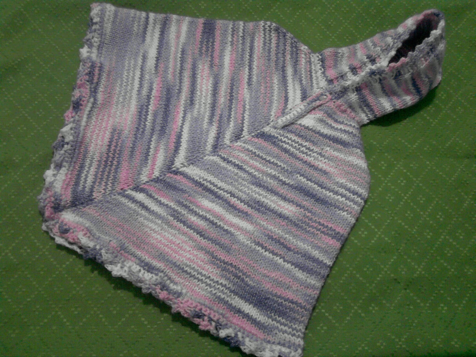 Tejidos a palillo y crochet: Capa con capucha