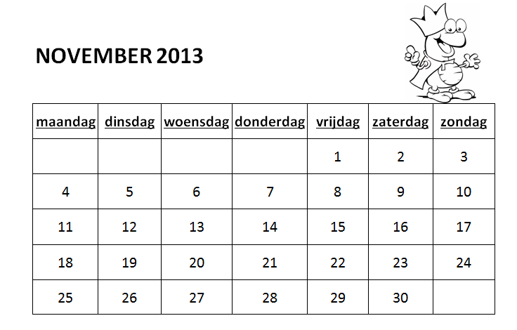 Gietjes Corner: Nieuwe maand van de jaarkalender