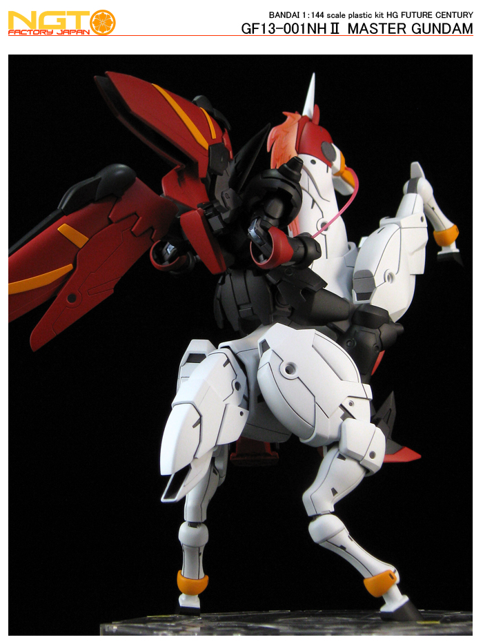 GUNDAM GUY: HGFC 1/144 Master Gundam & Fuuunsaiki - Customized Build