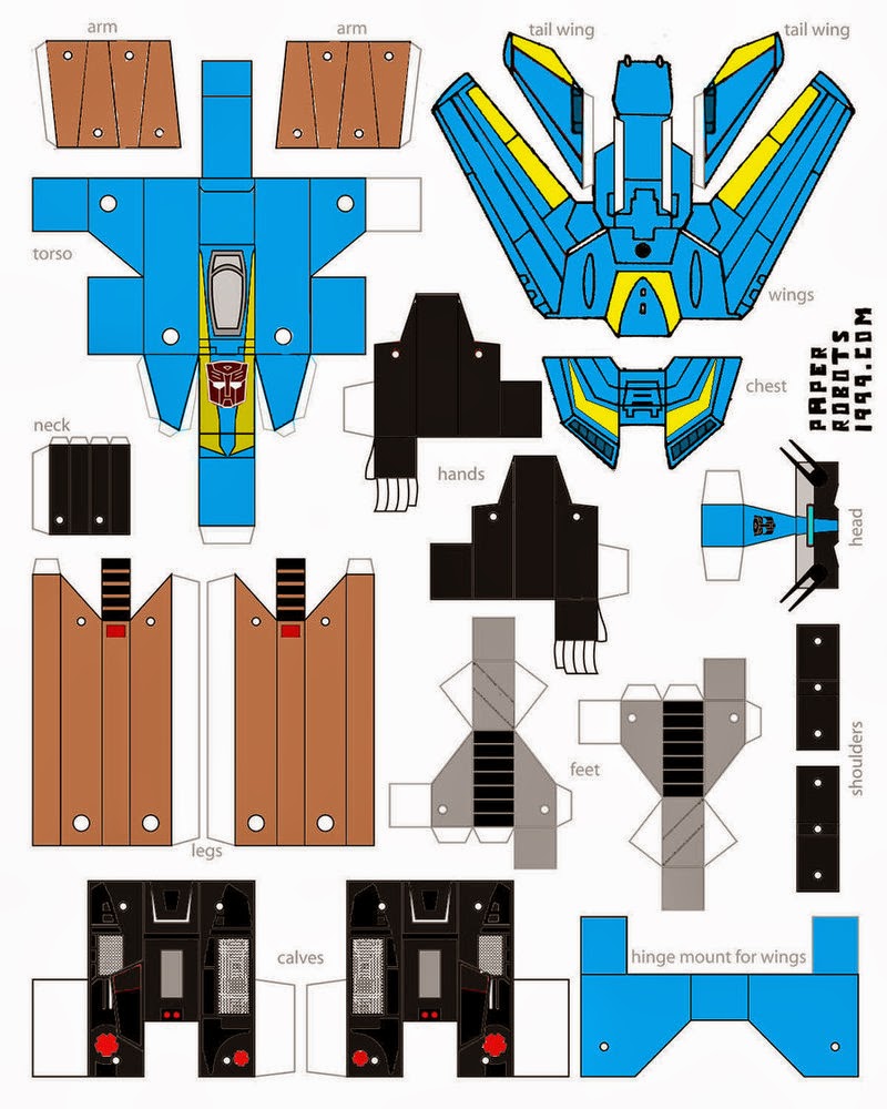 Paper Robots: Paper Robots Transformers