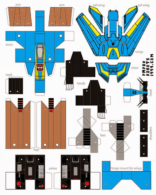 Paper Robots: Paper Robots Transformers