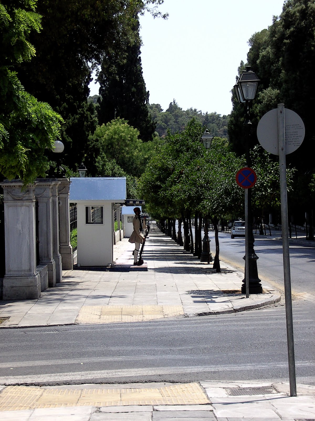 jan1448: Εθνικος Κηπος, εξω απο την πυλη της οδου Ηρωδου Αττικου ...