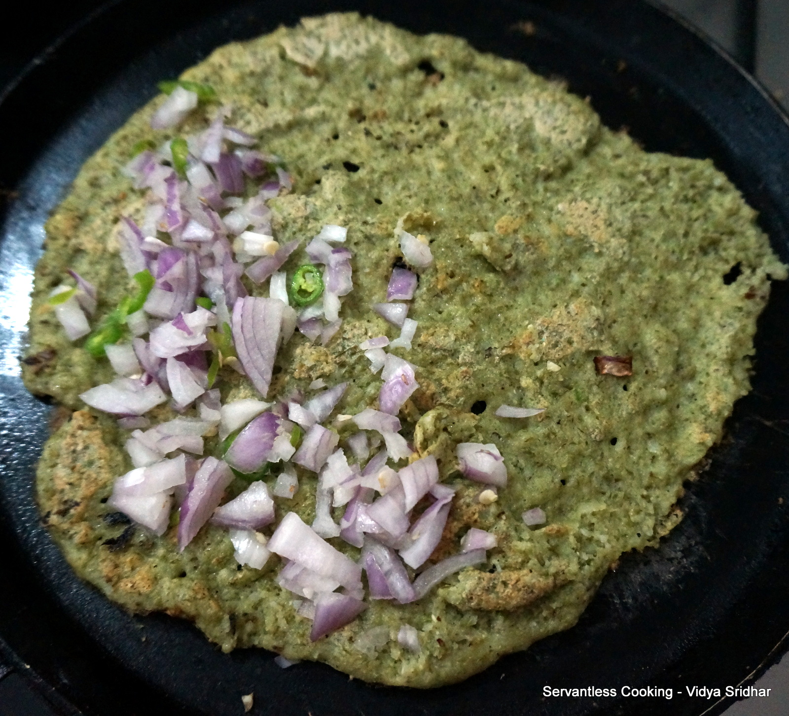 Servantless cooking : Pesarattu (Whole green gram dosa) - An Andhra ...