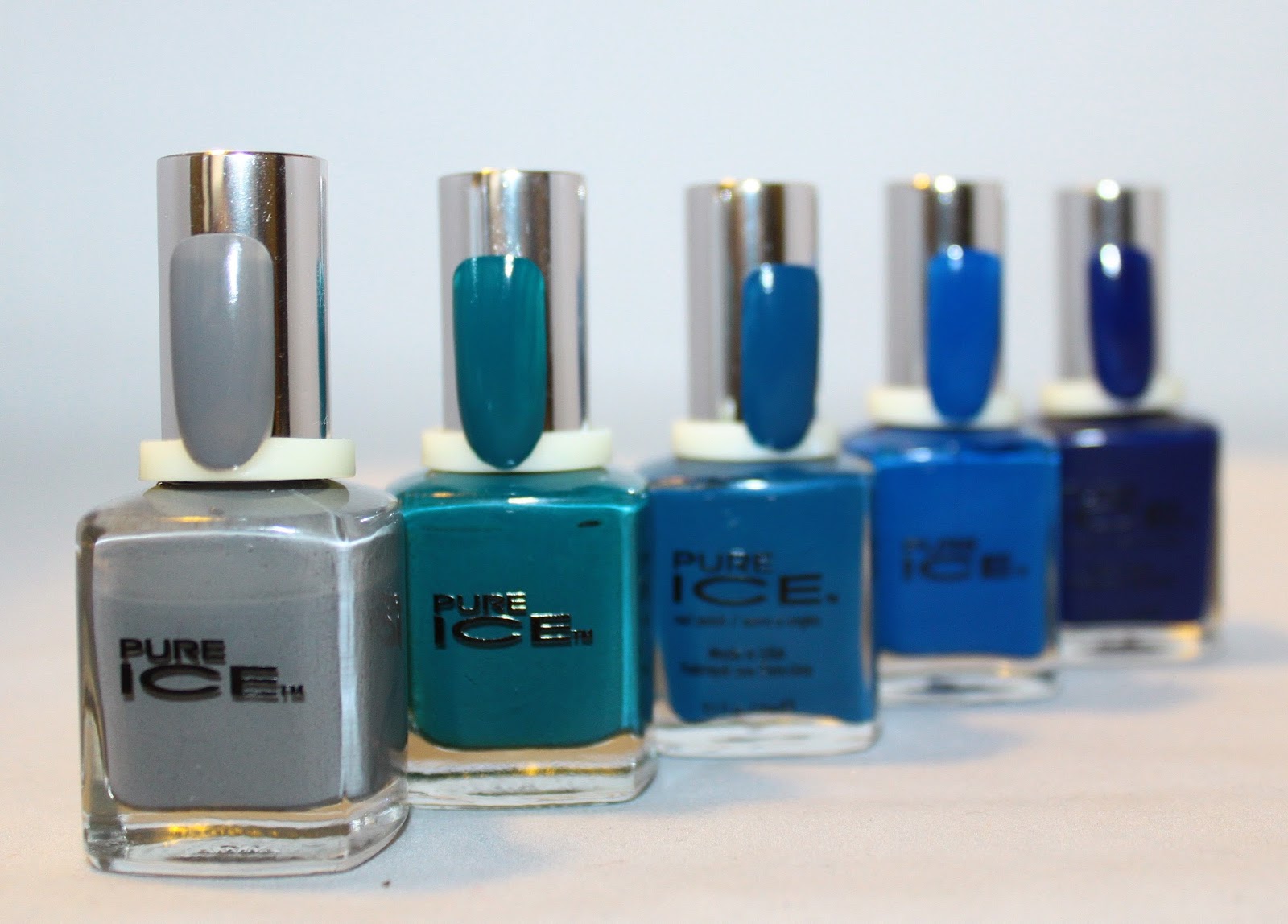 Simply Thrifty Nails: Pure Ice Nail Polish Fall Colors!