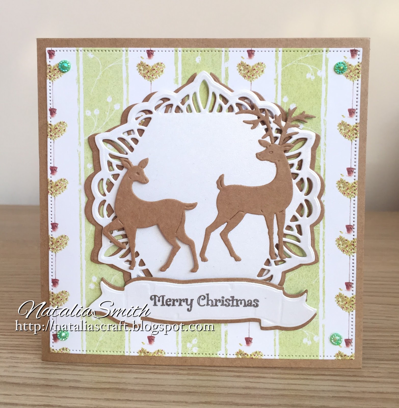 Nataliascraft : Christmas reindeer cards