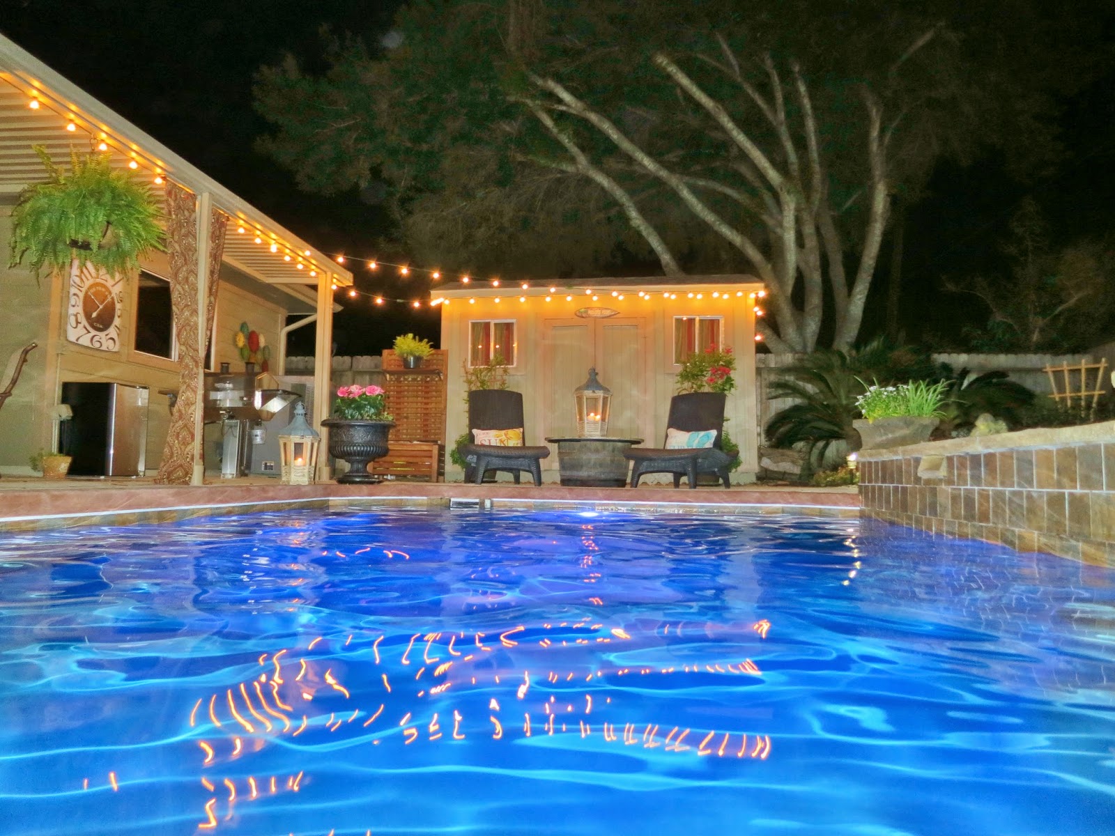 Life By The Pool. . .it's just BETTER!: Friday Evening in the Pool