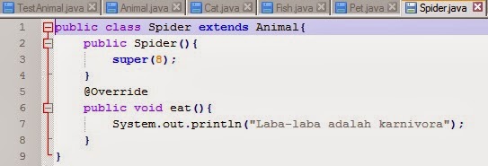 Konsep OOP (Enkapsulasi, Inheritance dan Polimorfisme) dengan ...