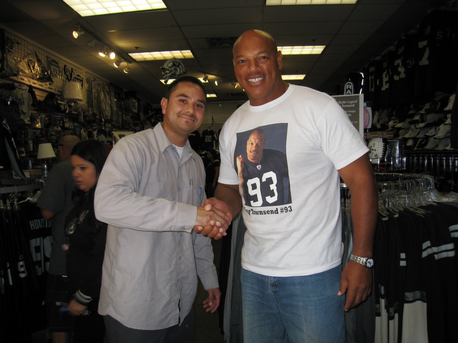 My Autograph Signings: Greg Townsend Autograph Signing