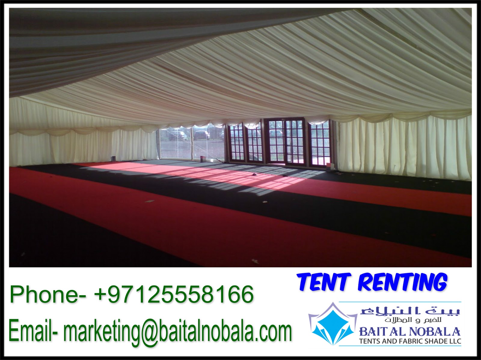 Rental Tents In SAUDI ARABIA