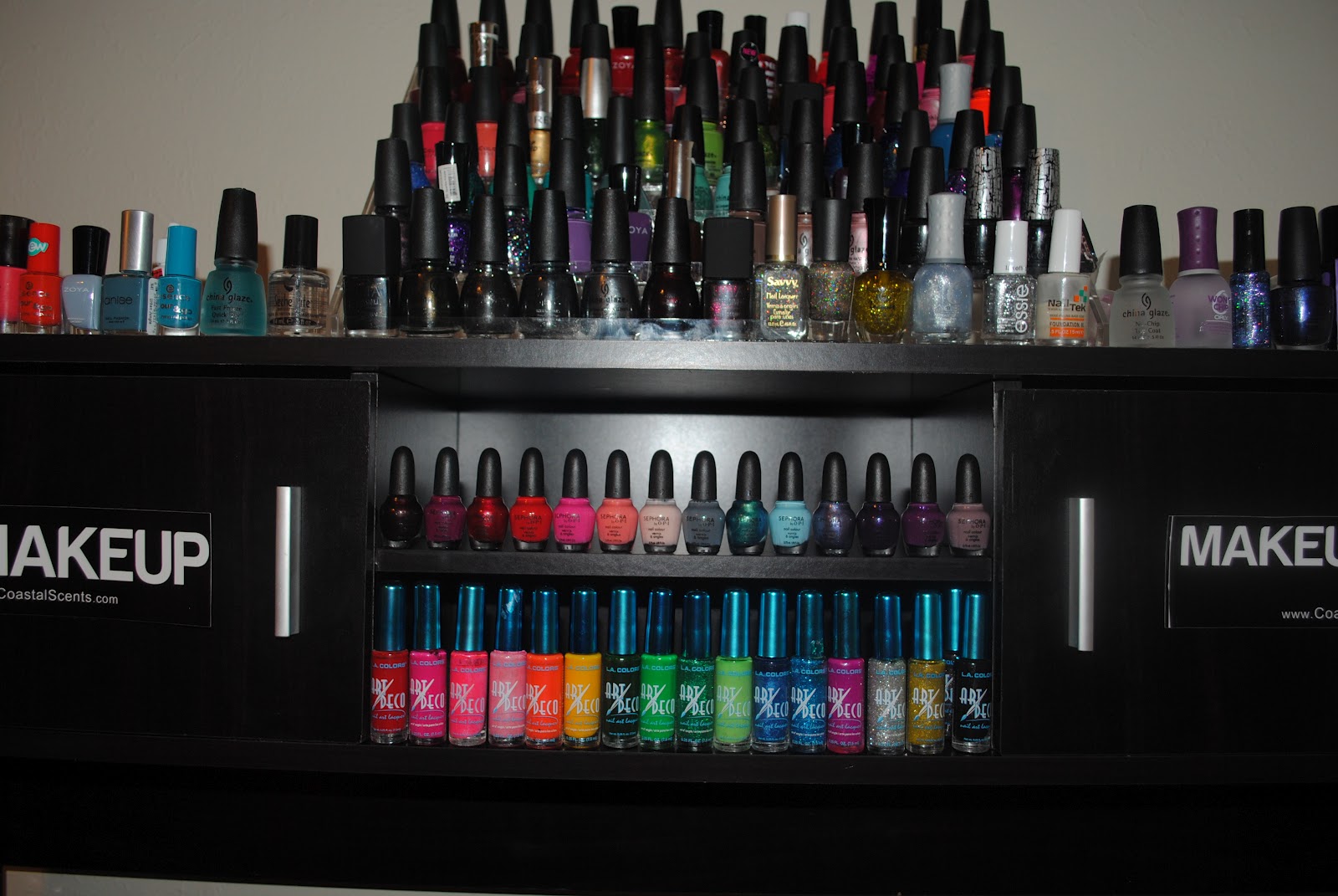 You Had Me at Makeup: How I turned my Computer desk into a Makeup Desk