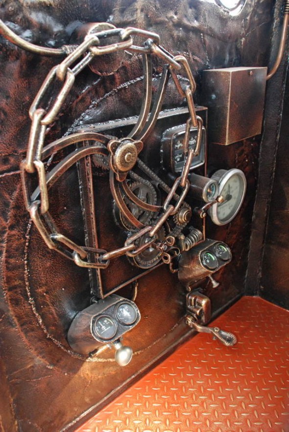 Pix Grove: Steampunk Locomotive Barbeque Grill