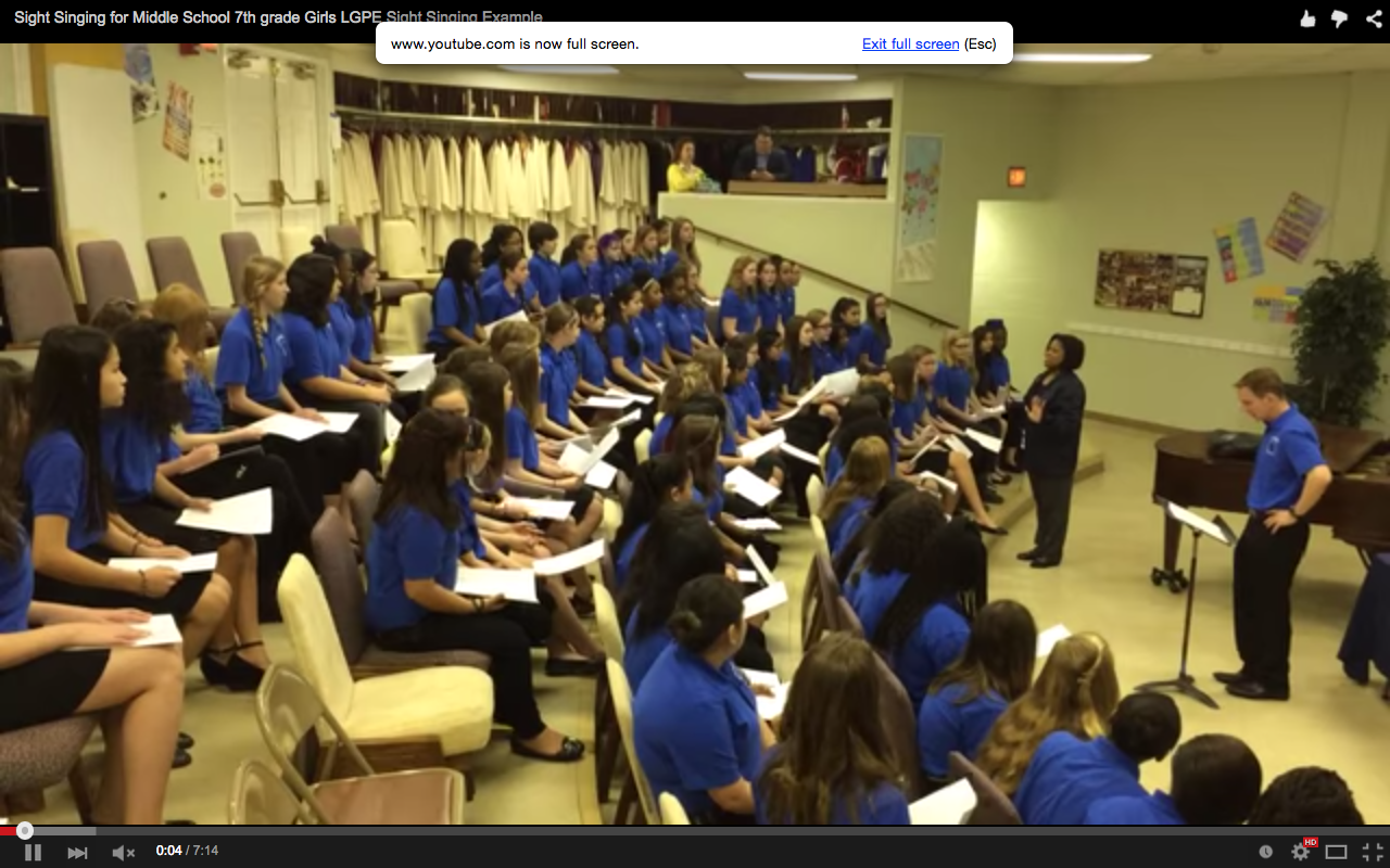 Motivating Complacent and Entitled Middle School Choir for Adjudication ...