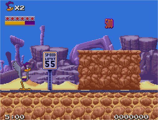 Boxed Pixels: Snes Review : Road Runner - Death Valley Rally (Game 019)