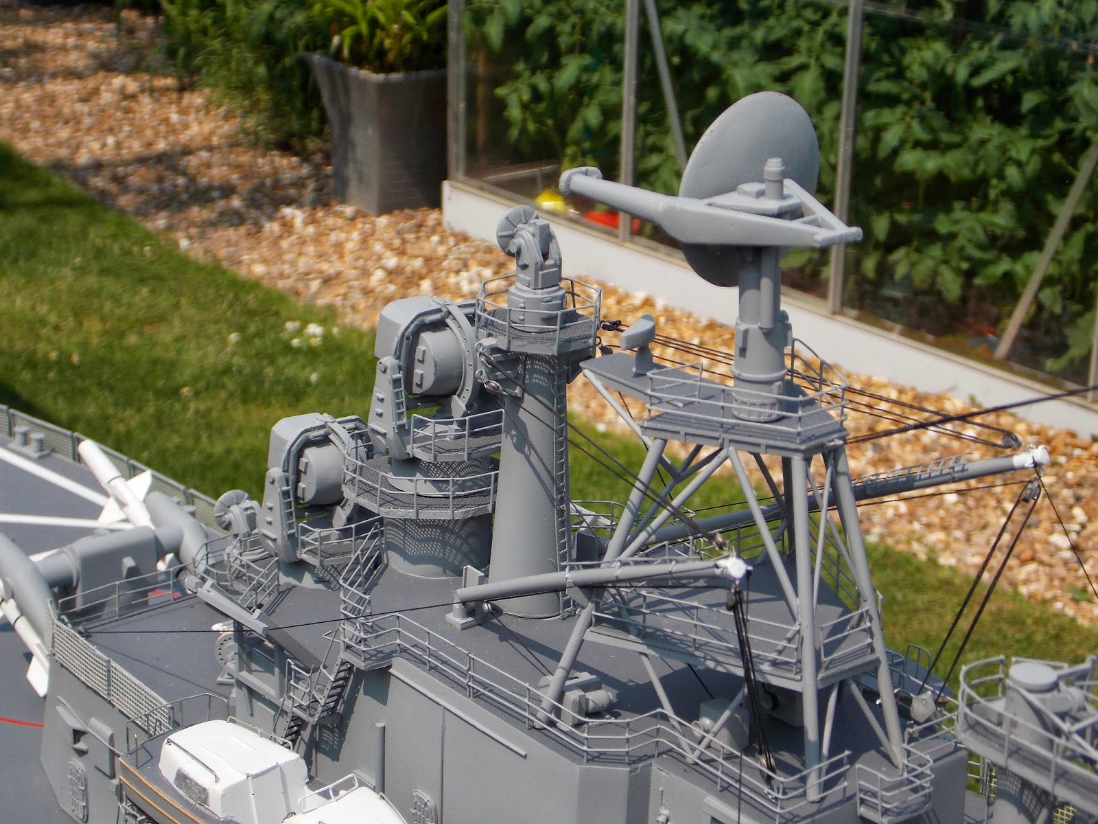 USS Columbus CG12: Completed Model