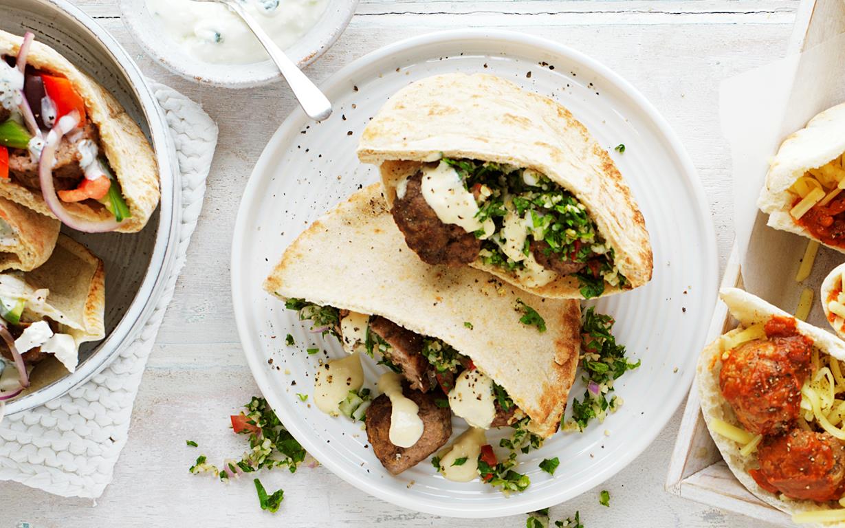 Lebanese meatball pocket recipe | LEBANESE RECIPES