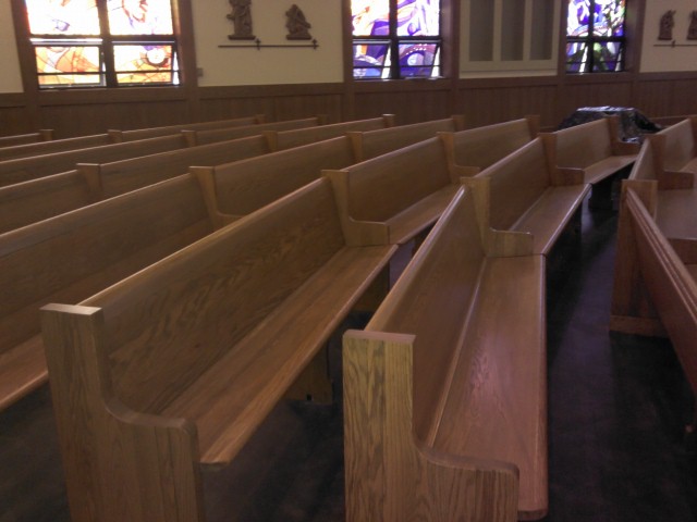 Church Pew Restoration and Refinishing: Re-configuring the Church Pew ...