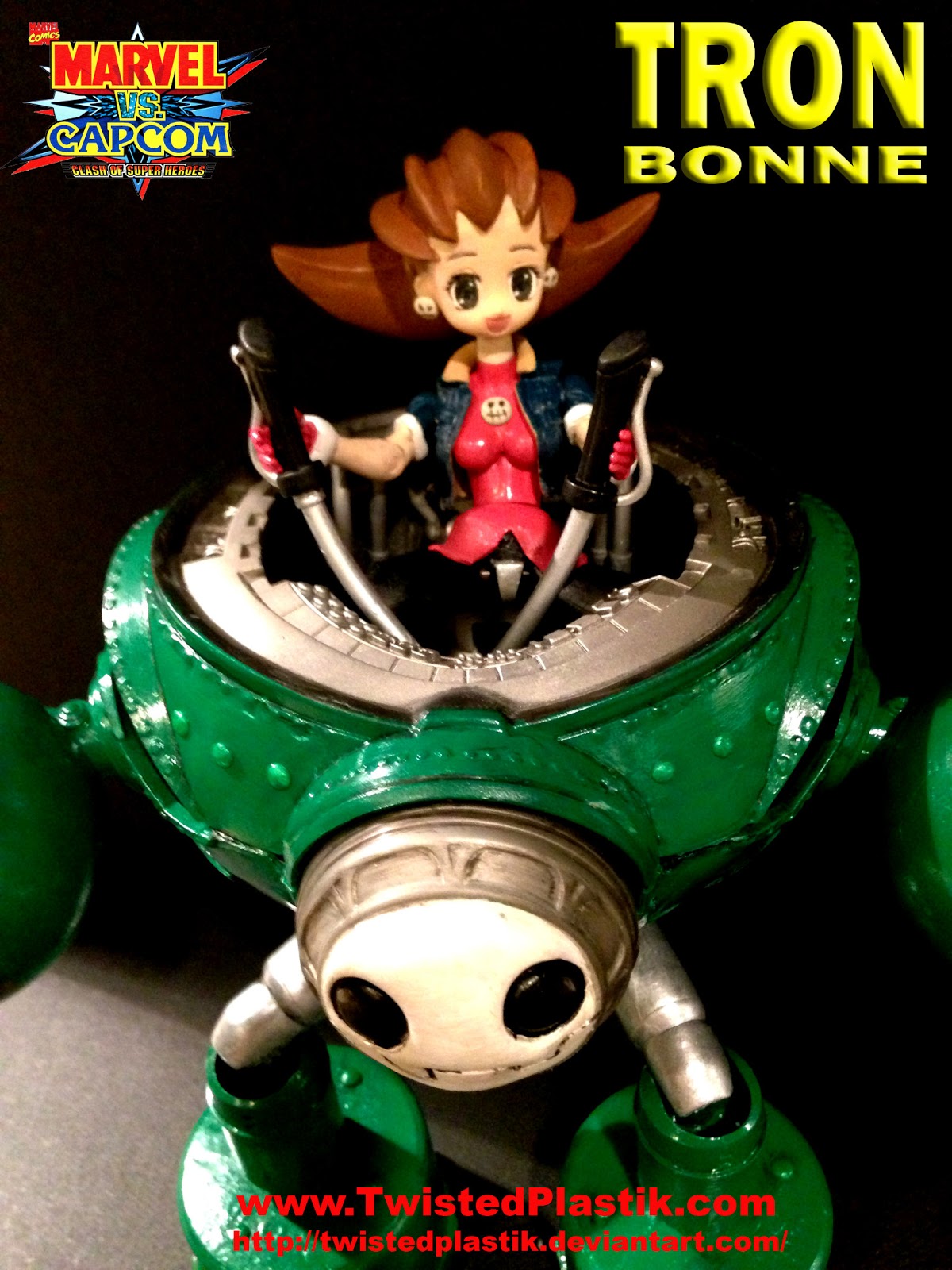Twisted Plastik: Tron Bonne Custom Figure