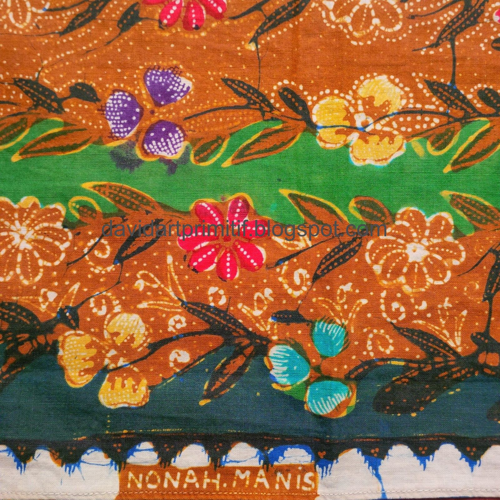 Art & Primitif: Kain Batik Tulis Djawa Baroe Sign Nonah Manis
