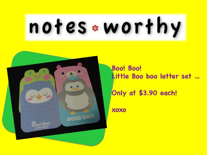 simply.notes.divine: Little boo boo letter set