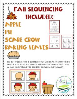FALL SEQUENCING ~ Book Units by Lynn