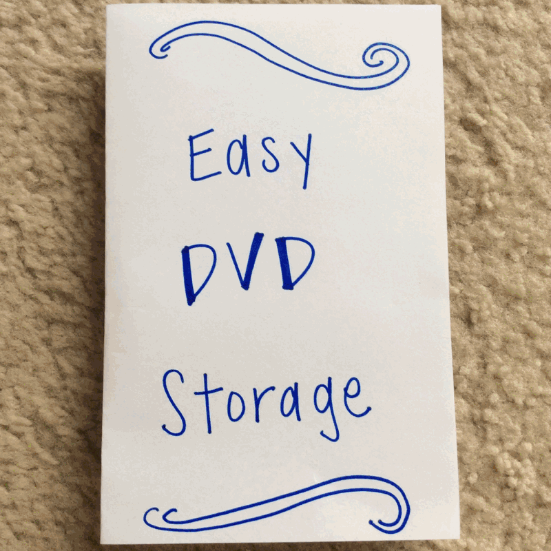 A Simple Kind of Life: Easy Compact DVD Storage Solution