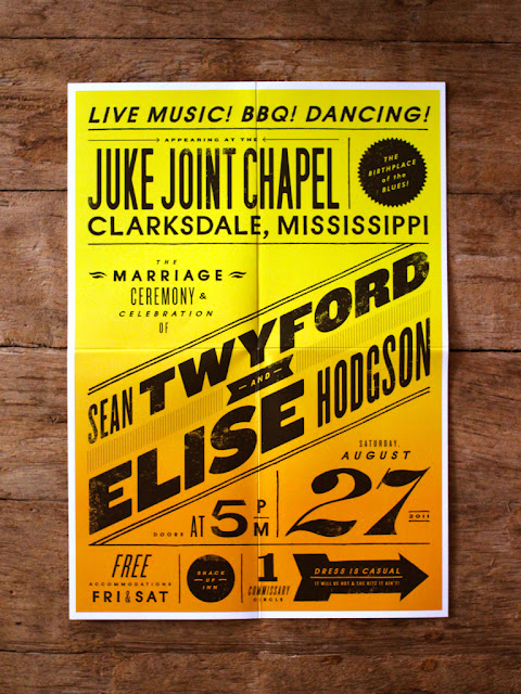Because It's Awesome: type tuesday || vintage music inspired invitations