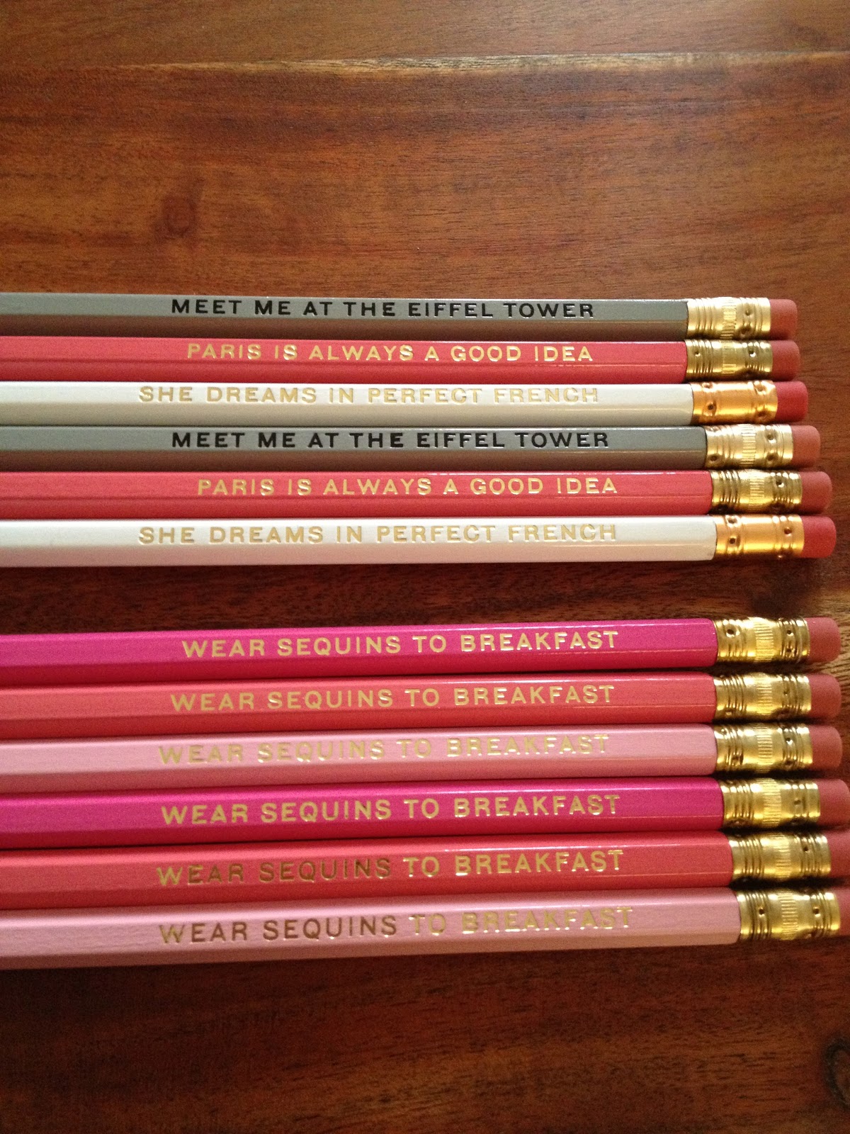 Five Minute Style: Pretty Pencils