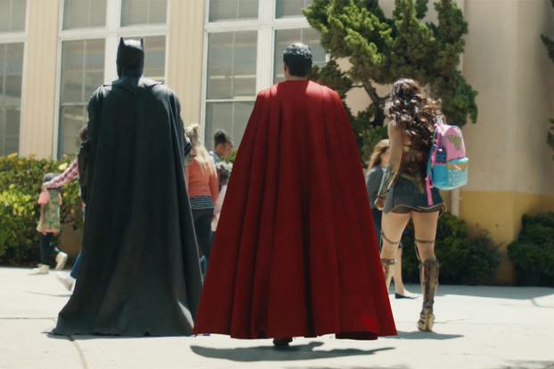 The New Back To School Ad Features DCEU’s Trinity - Marvel & DC United