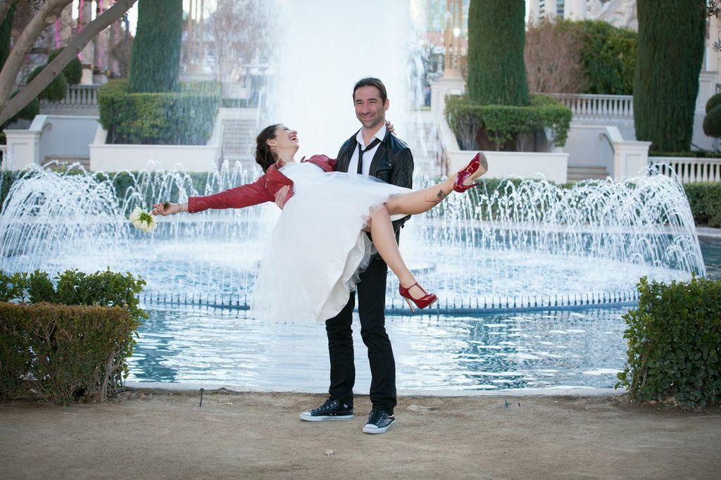 LV Wedding Connection: Carrying the Bride over the Threshold