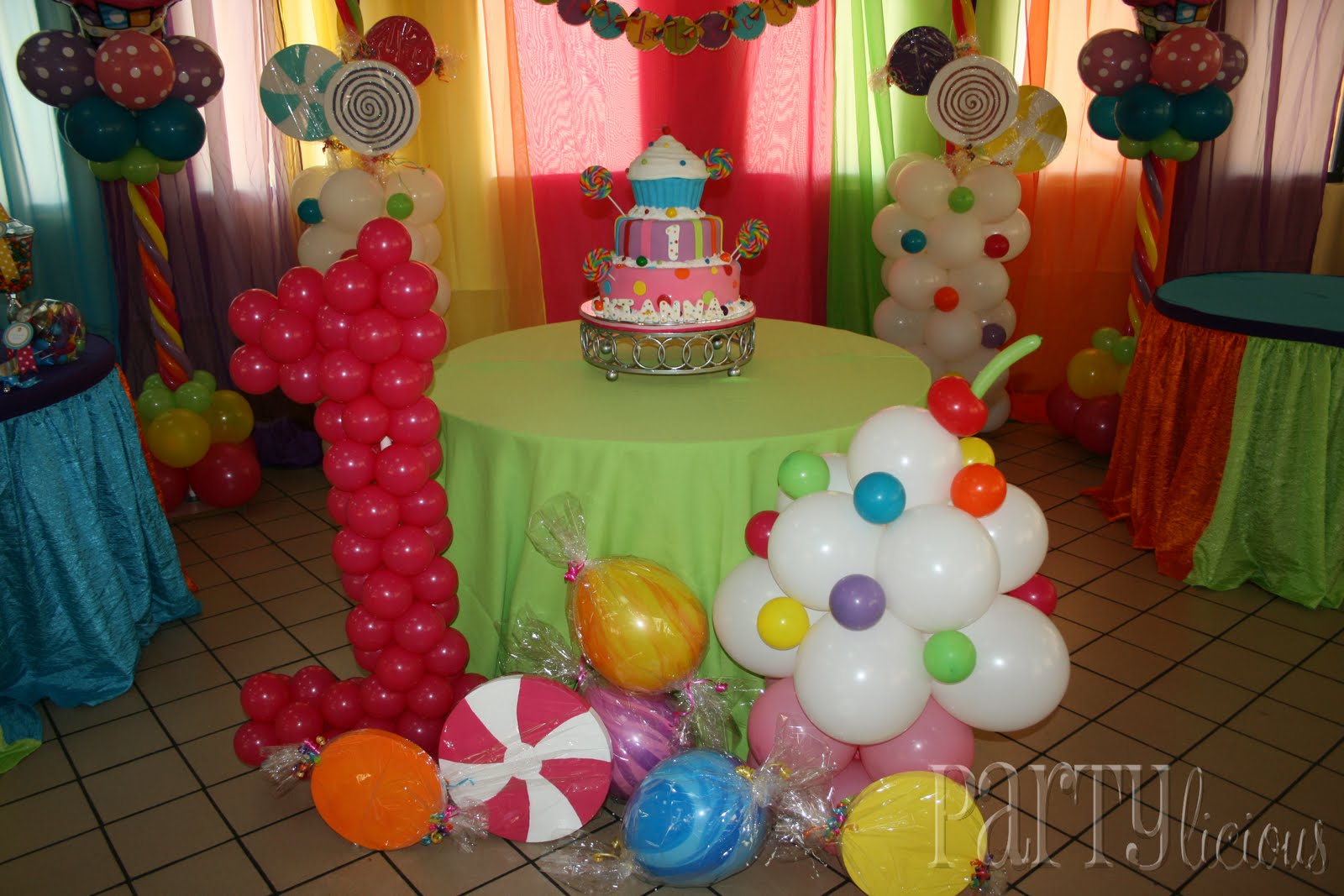Partylicious Events PR: {Sweet 1st Birthday: Candy & Cupcakes}