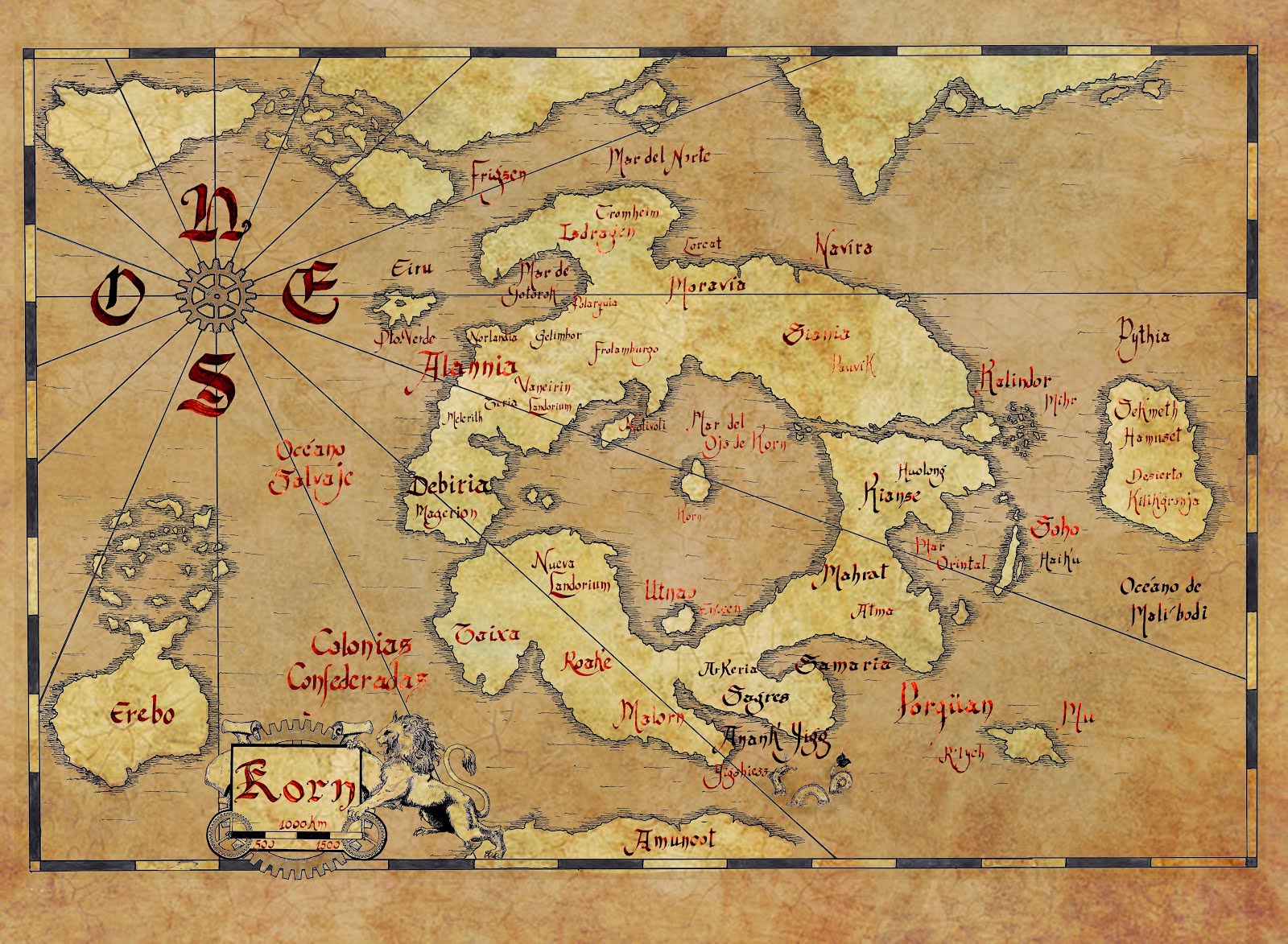 Jernhest: Epic Maps