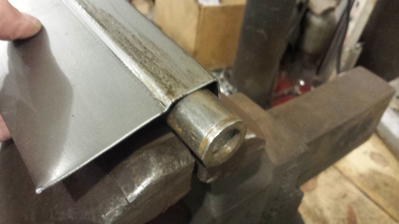 Vintage Metalworks: Model A cowl patch...