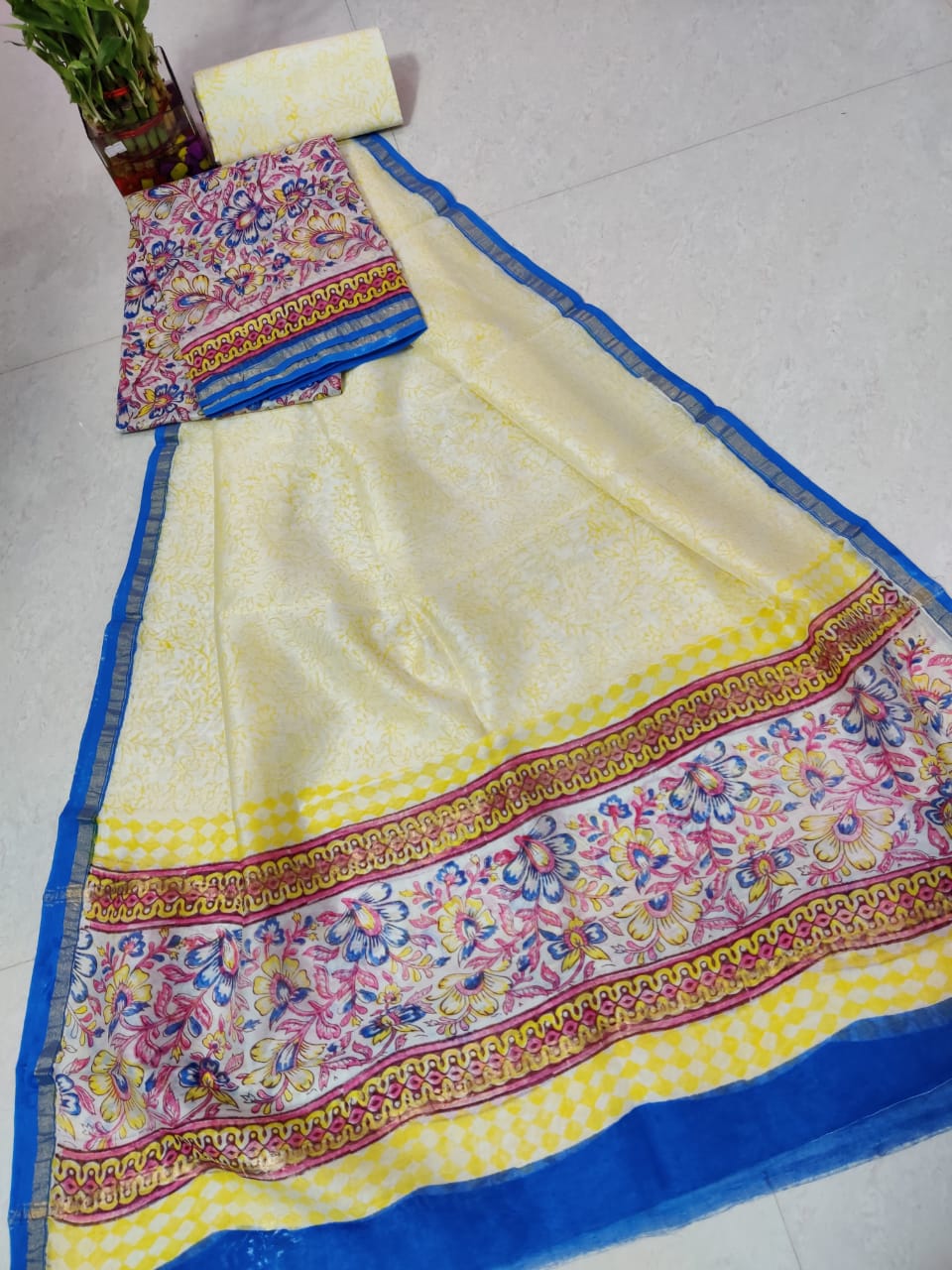 Chanderi dress materials