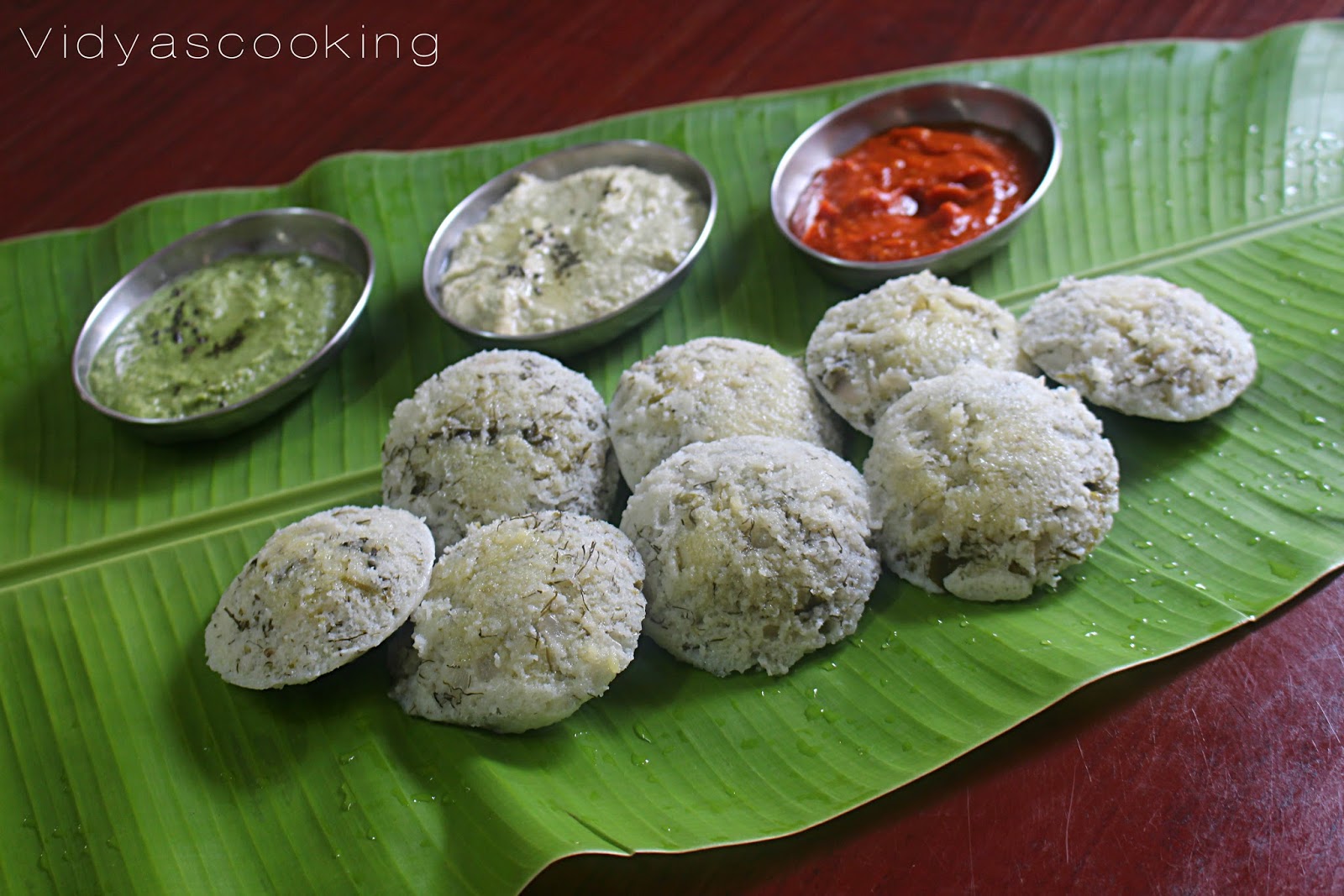 Sabsige Soppu Idly Recipe (Dill Leaves Idly)