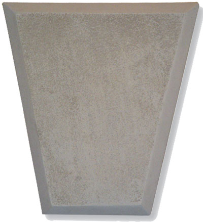 Front Doors: Keystone brick