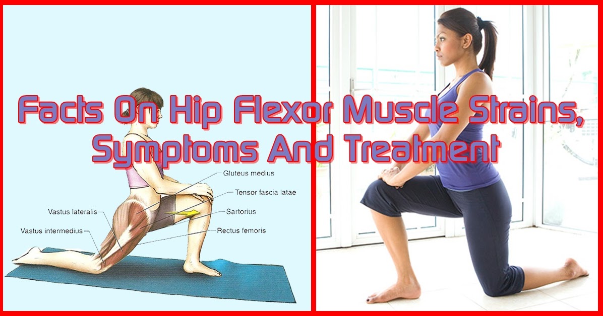 Facts On Hip Flexor Muscle Strains Symptoms And Treatment