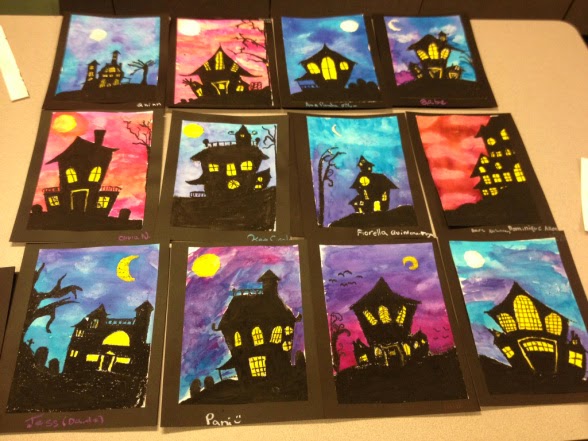 Primary School Lessons: Halloween Art Ideas