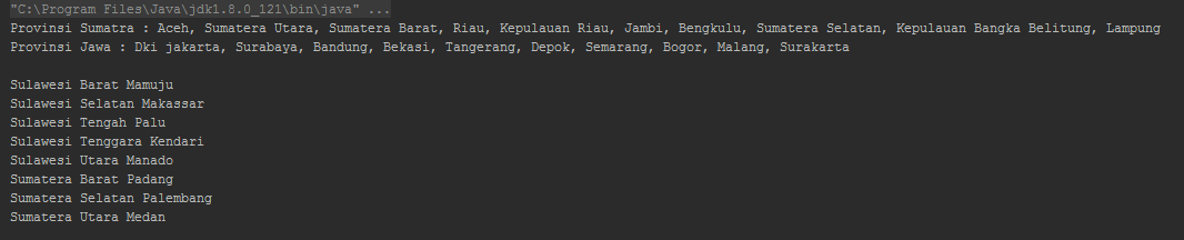 Materi Java: Map Collection