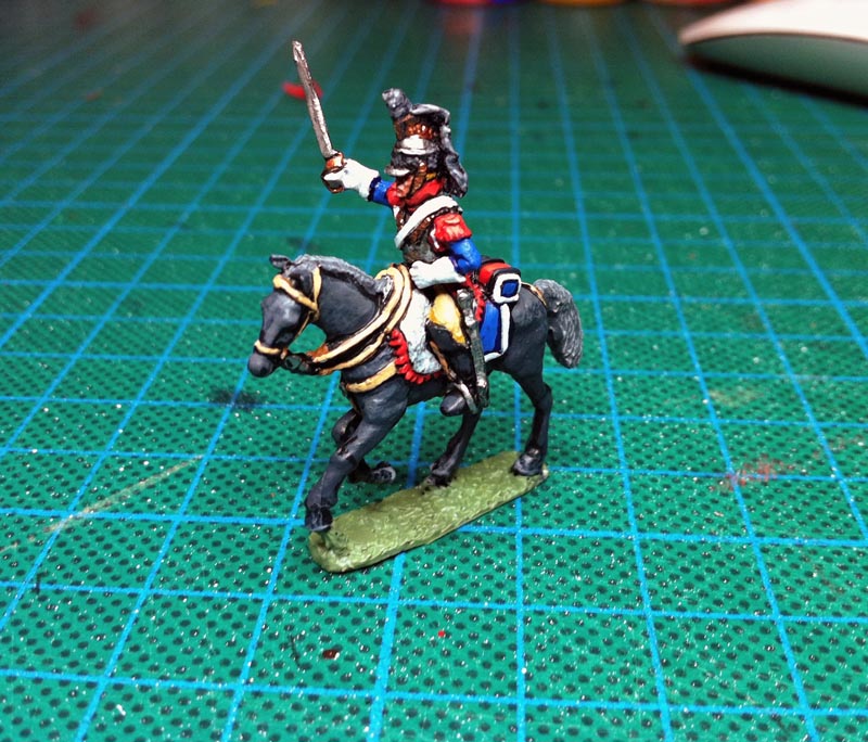 Wee Painted Men - Wargaming with Miniatures: French Cuirassier - 20mm