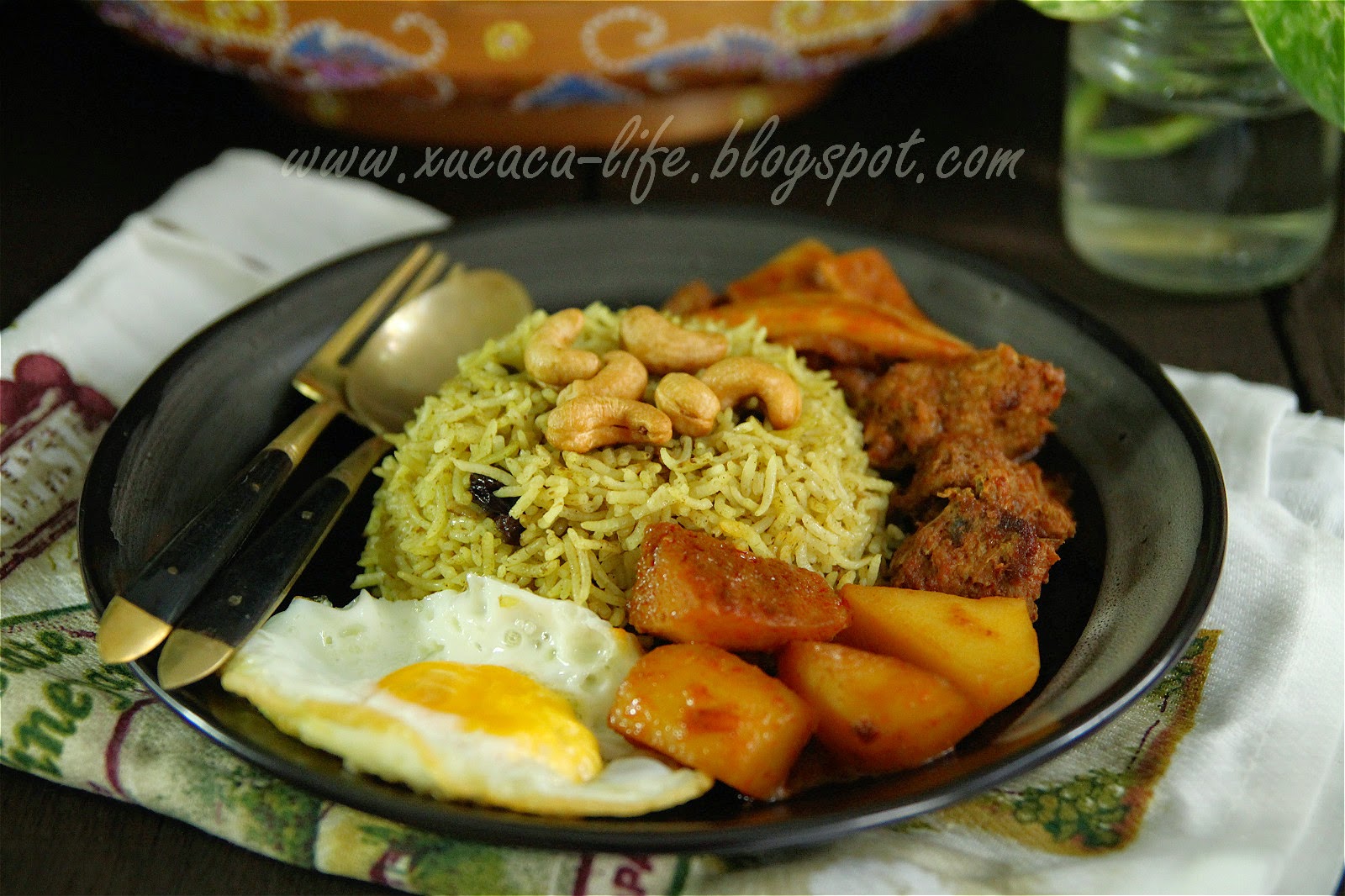 Butter . Flour & Me 爱的心灵之约: Nasi Beriani / 竹笋素咖哩