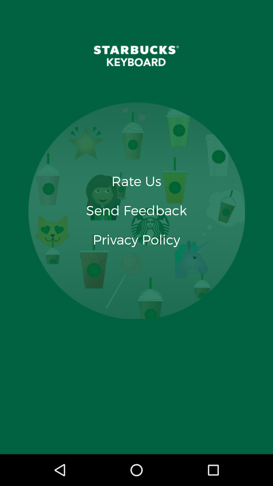 Starbucks makes a smashing debut in the keyboard emoji business