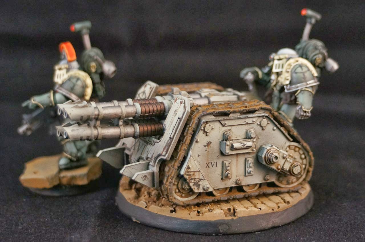 40k Hobby Blog: Sons of Horus Rapier Battery