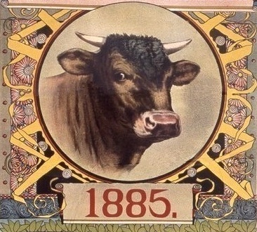 The American Menu: New Year’s Day, 1885