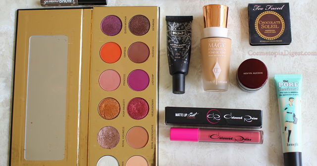 Light Red Makeup Look With Coloured Raine Cosmetics - Cosmetopia Digest ...